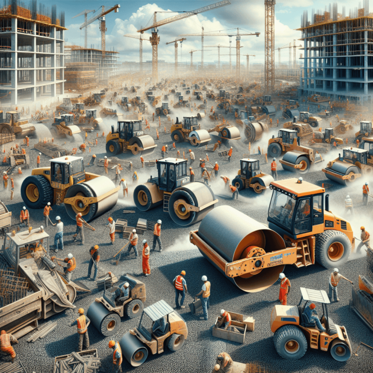 4 Types of Rollers Commonly Used in Construction Projects