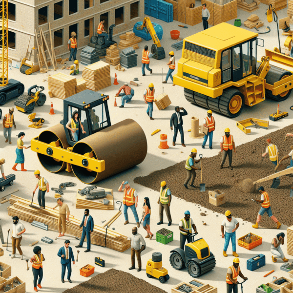 4 Types of Rollers Commonly Used in Construction Projects