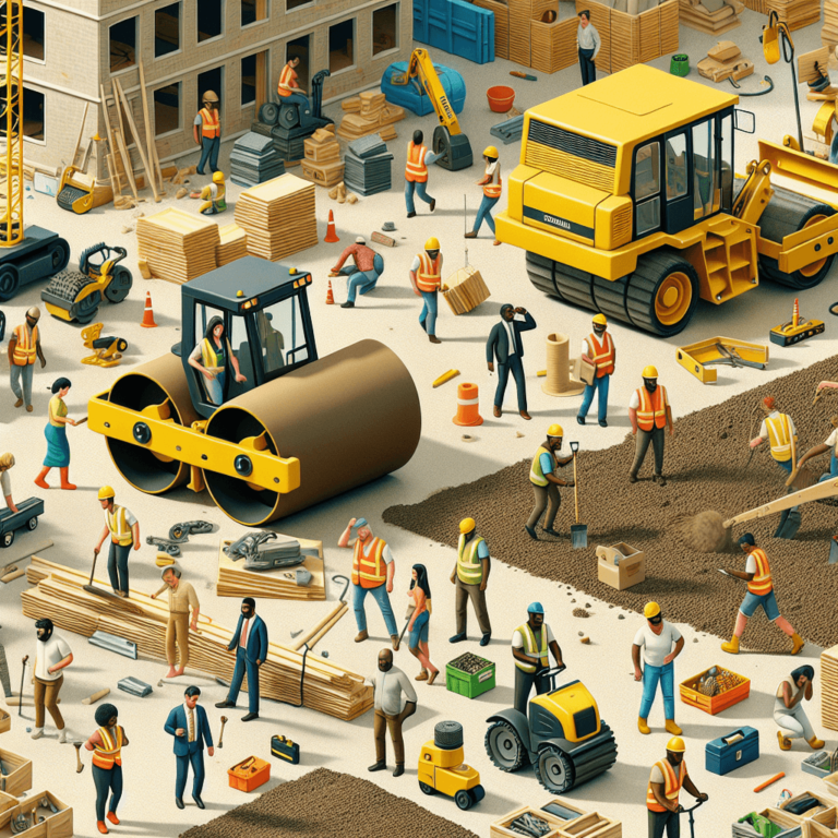 4 Types of Rollers Commonly Used in Construction Projects