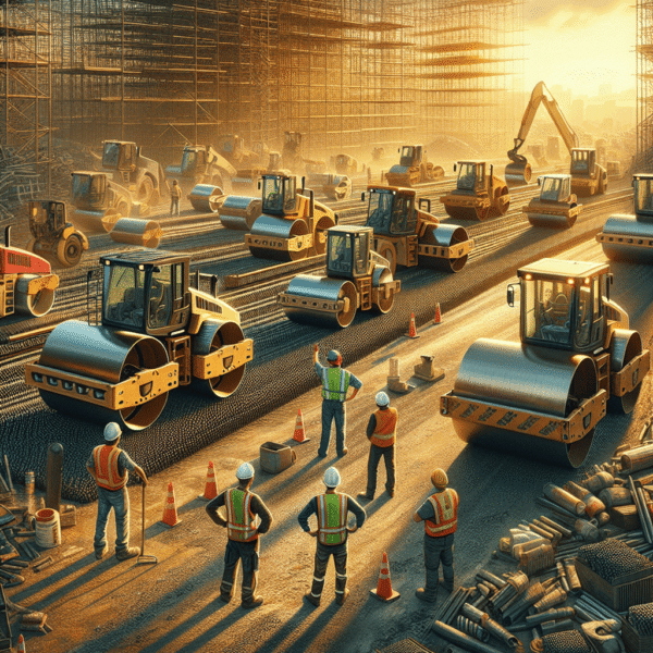 Vibratory Rollers in Compaction | Roller Compactor