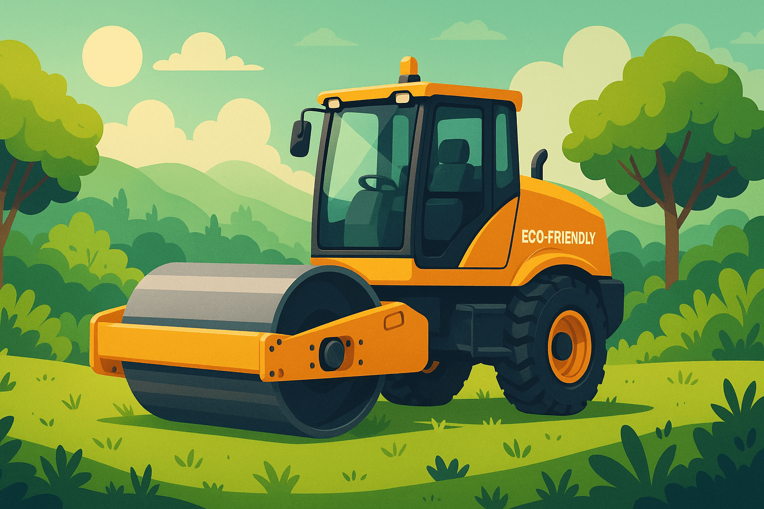 Eco-Friendly Roller Compactors: How Modern Machines Reduce