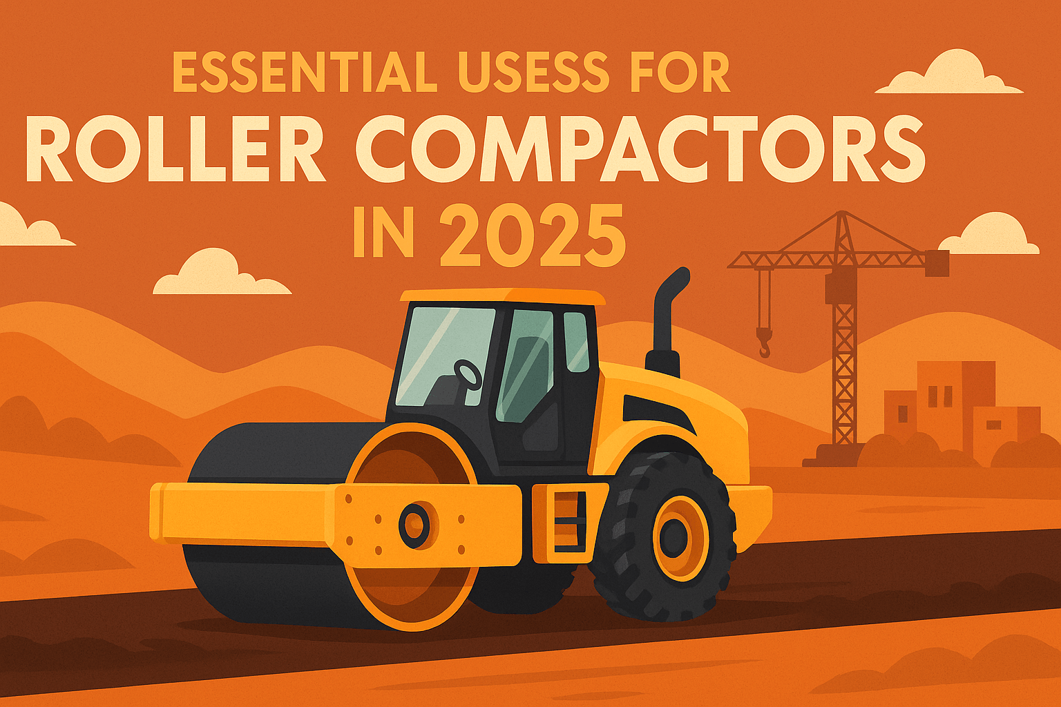 Essential Uses for Roller Compactors in 2025 - Roller Compactor